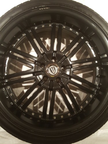 22 inch VERSANTE RIMS with 265/35R22 LEXANI TIRES | eBay