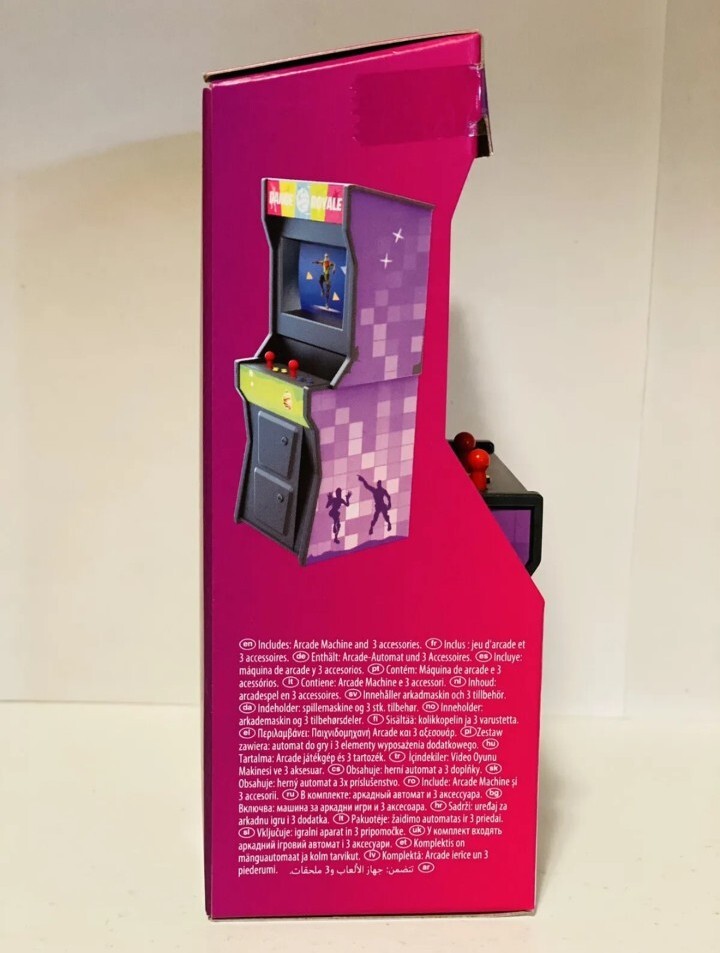 Fortnite Victory Royale Series Arcade Collection Purple Arcade Machine ...