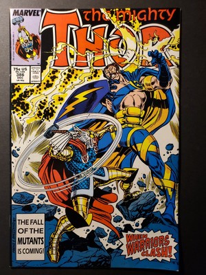The Mighty Thor 386, Marvel Comics, 1987, First Appearance of Leir, 🔑 ...