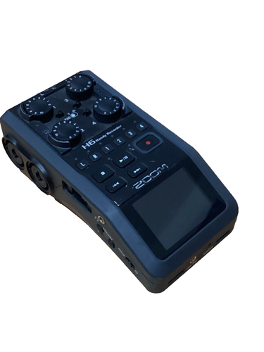 Zoom H6 All Black Digital Handheld Recorder XY H-6 AB Portable Handy ...