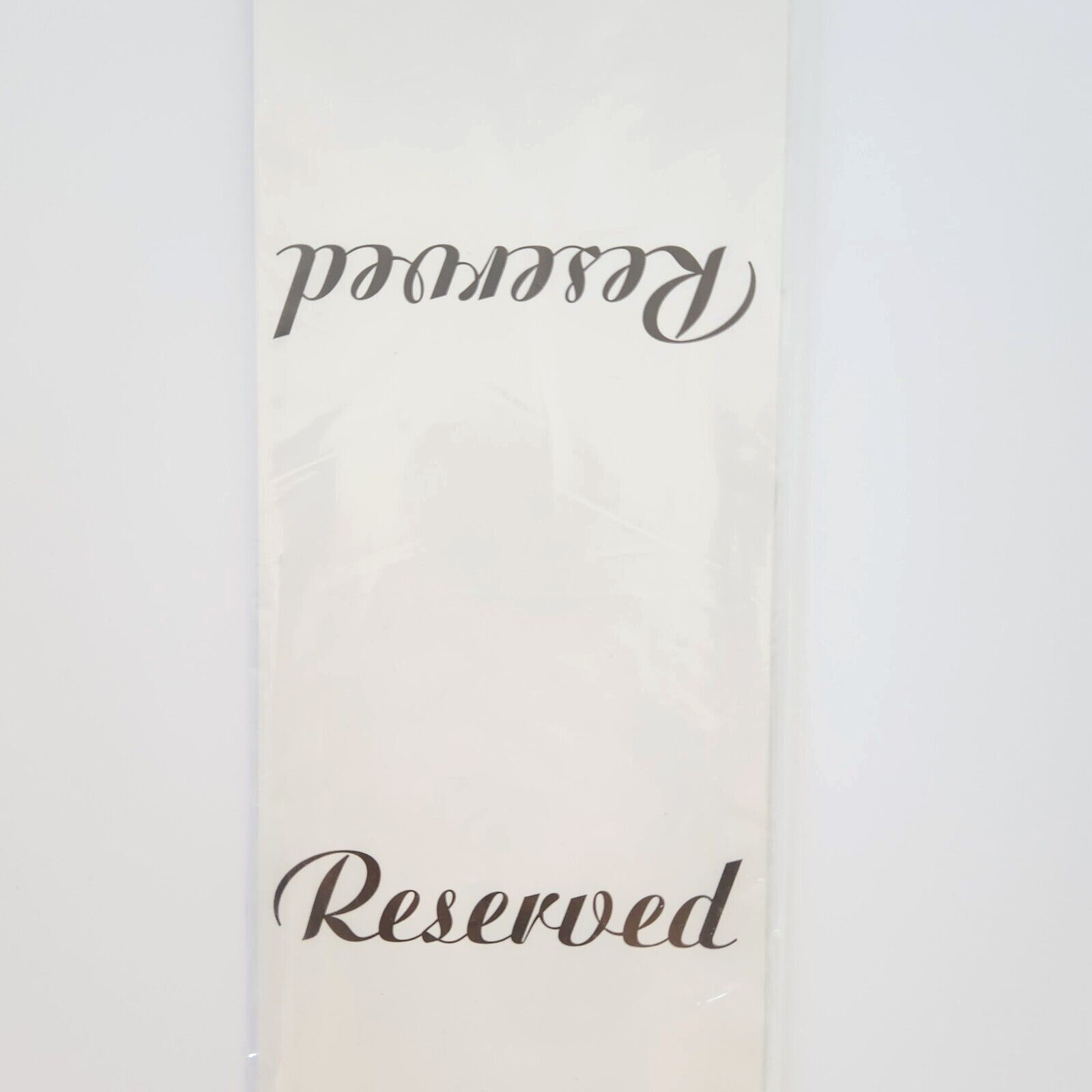 Reserved Table Tent Cards Victoria Lynn 12 pack Reservation White ...