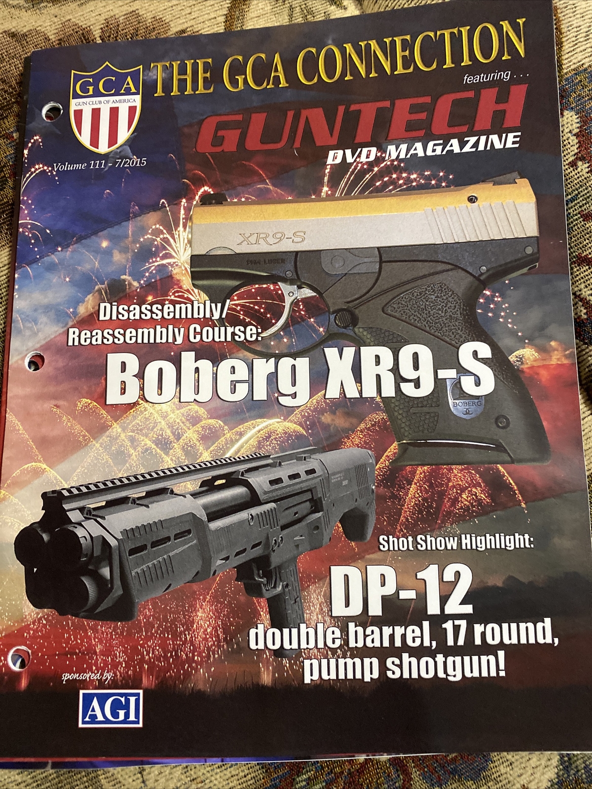 GCA Connection Guntech DVD Magazine Vol 111 Boberg XR9 And DP-12 | eBay.de