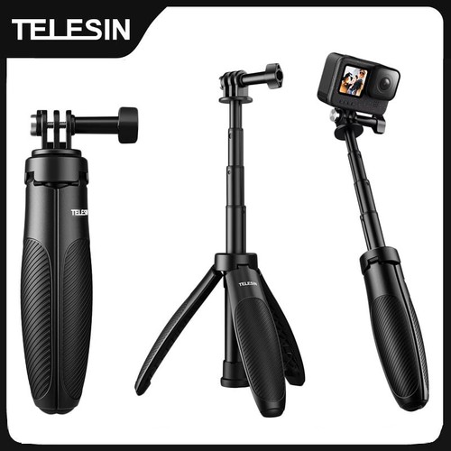 Mini Selfie Stick 2.0 for Action Cameras, Portable Monopod, Adjustable ...