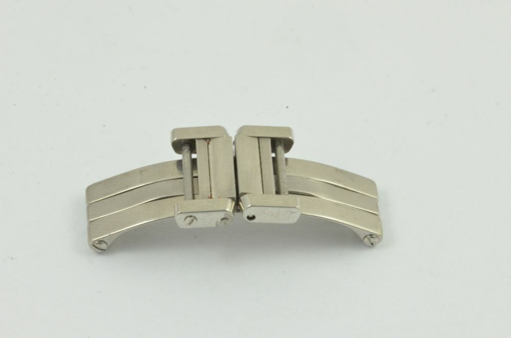 Cartier Santos Tank Folding Clasp 15mm Steel/Steel Wo… - Gem
