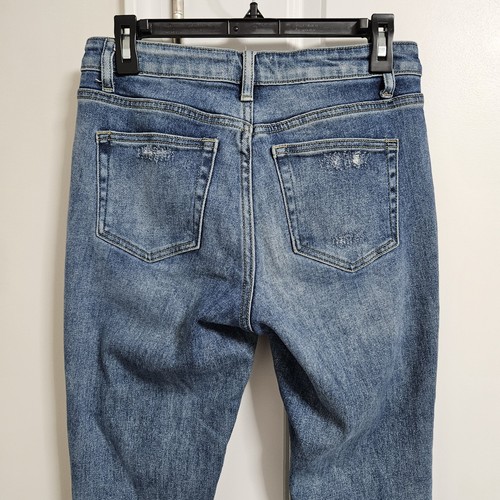 Altar'd State Skinny Jeans Women's 26 (29x27) Blue Mid-Rise Distressed ...