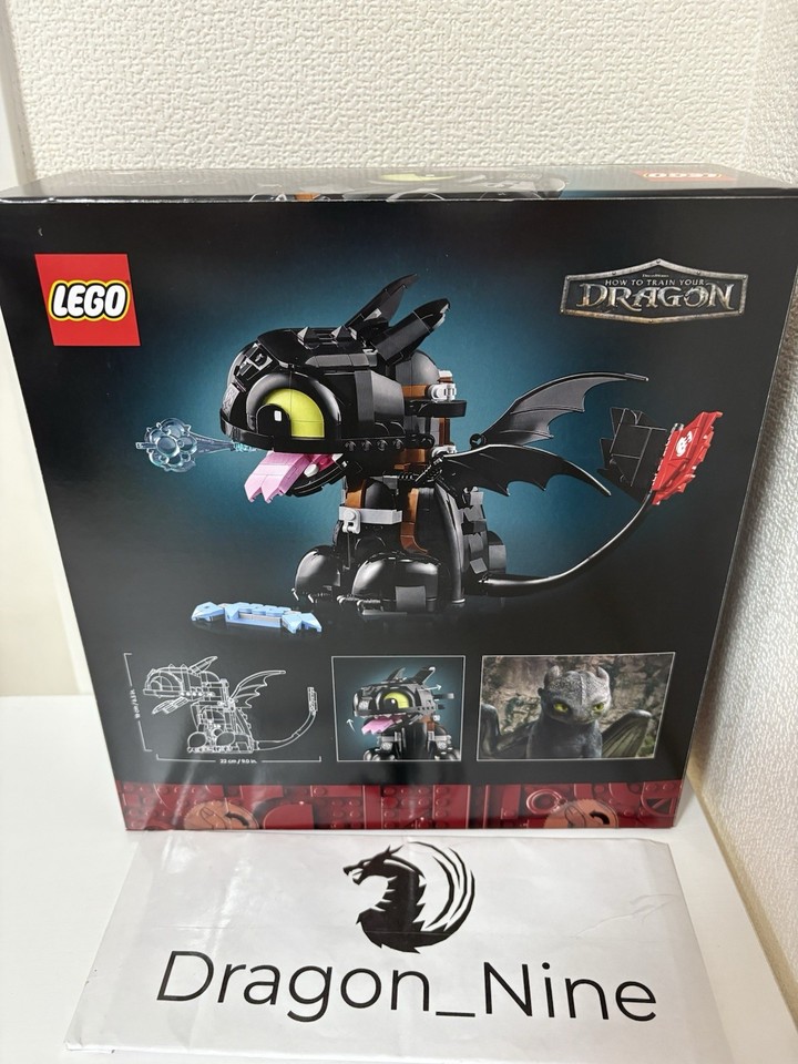 LEGO Icons #10375 How to Train Your Dragon: Toothless 2025 New Sealed ...