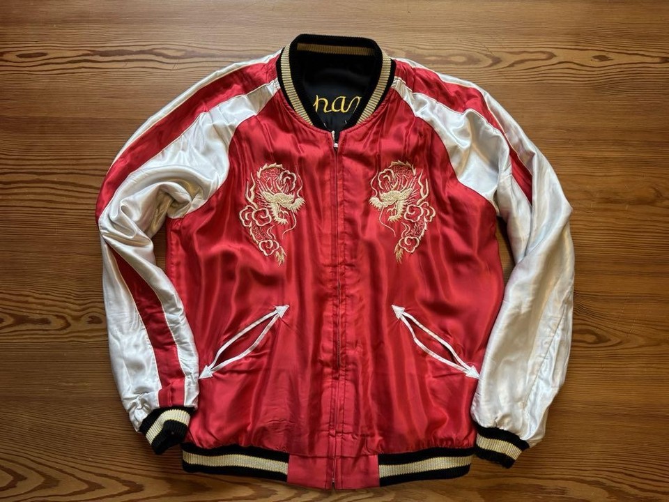 Tailor Toyo Sukajan Dragon Head Japan Map Size L Other Company M | eBay