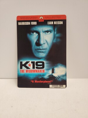 K-19 The Widowmaker BLOCKBUSTER DVD BACKER CARD ONLY 5.5"X8" | eBay