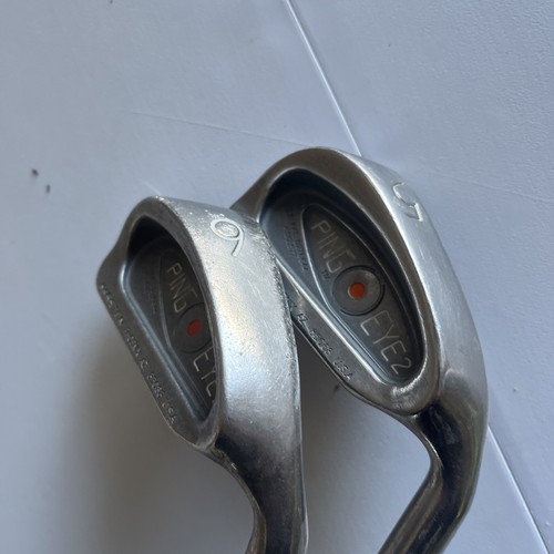 Ping Eye 2 Red Dot 6 & 5-Iron - Regular Flex Steel Shaft - Mens RH - 38 ...
