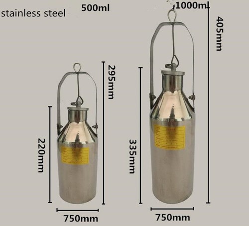 Automatic self Sealing Closing Stainless Steel Sampling can ...