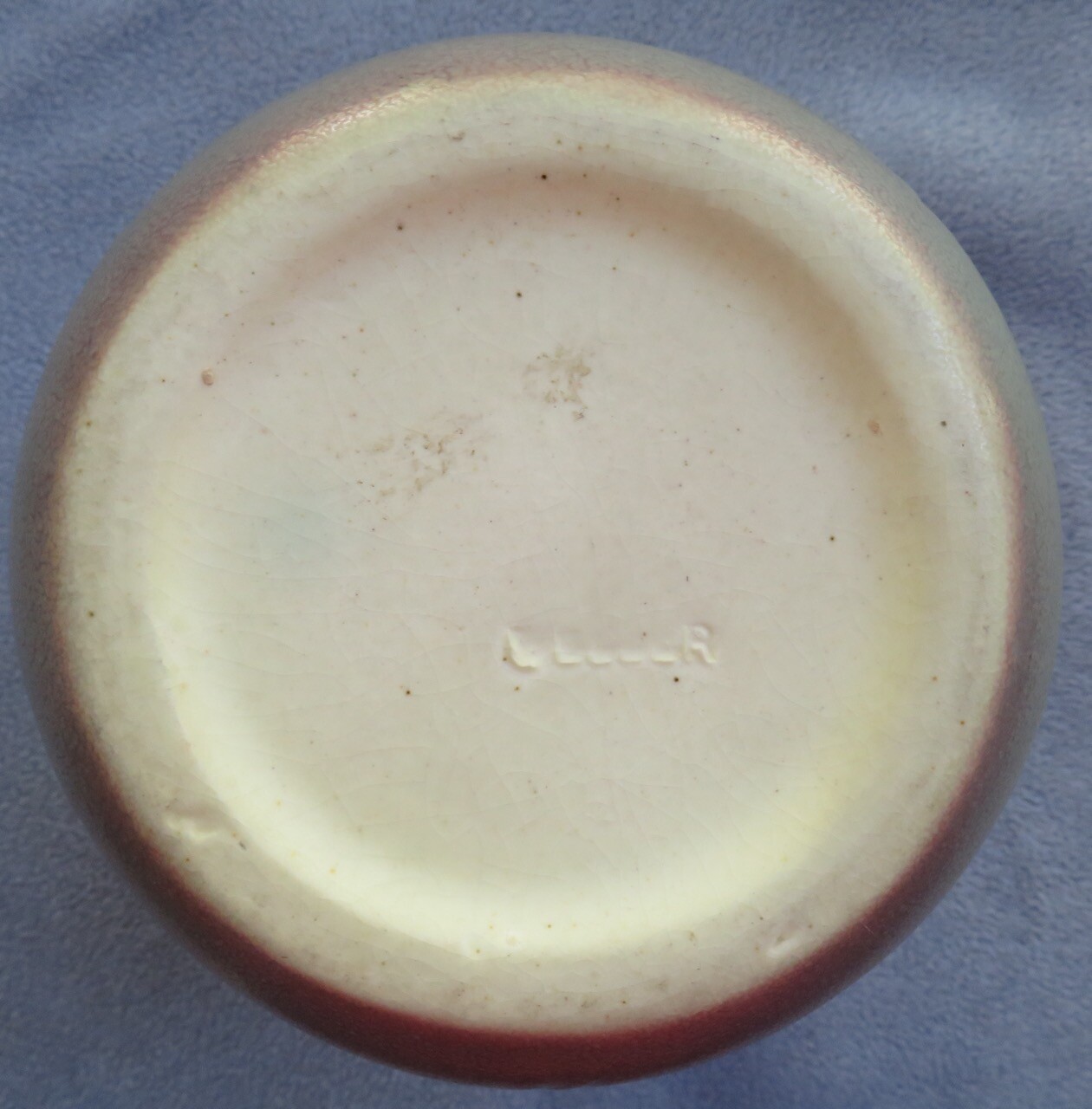 Weller Purple and lime green vase with Coneflowers | eBay