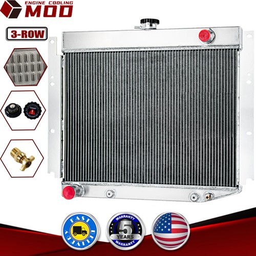 3-Core Radiator Fits 1969-1971 Dodge D100 D200 D300 W100 W200 W300 ...
