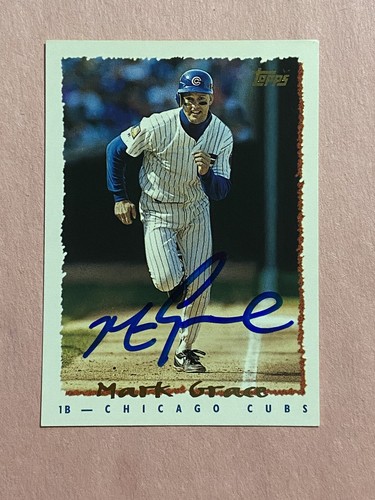 Mark Grace 1995 Topps IP Auto Autograph | eBay
