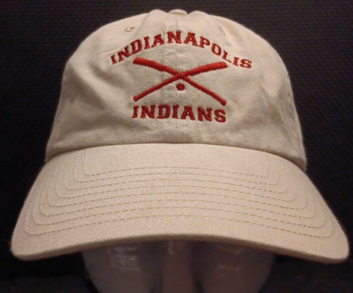 Unisex Adj Strapback '47 Beige Indianapolis Indians Baseball ...