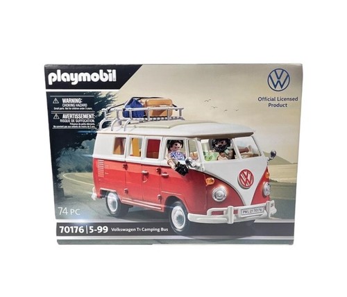 Playmobil 70176 Volkswagen T1 Camping Bus Camper Motorhome Toy Model VW ...