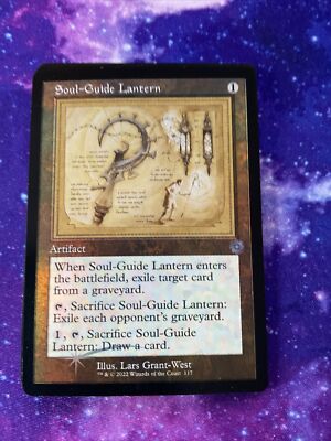 MTG Soul-Guide Lantern Foil Retro Frame Schematic BRO Brothers War 2022 ...