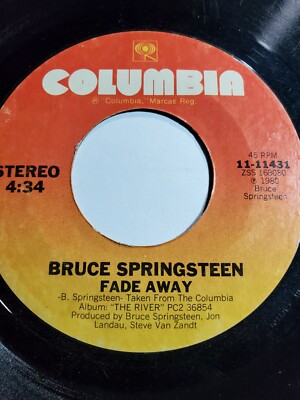 Bruce Springsteen - "Be True & Fade Away" 45 RPM VG F93 | eBay