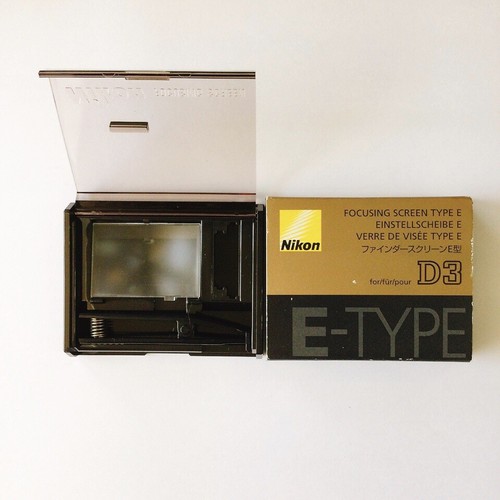 【MINT】Nikon Focusing Screen Type E Finder Screen grid mat for D3 in box ...