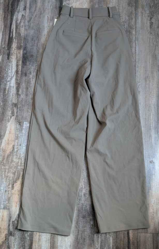 NWT Lululemon Daydrift High-Rise Trouser *Regular Pants Nomad Khaki Women's XXXS | eBay