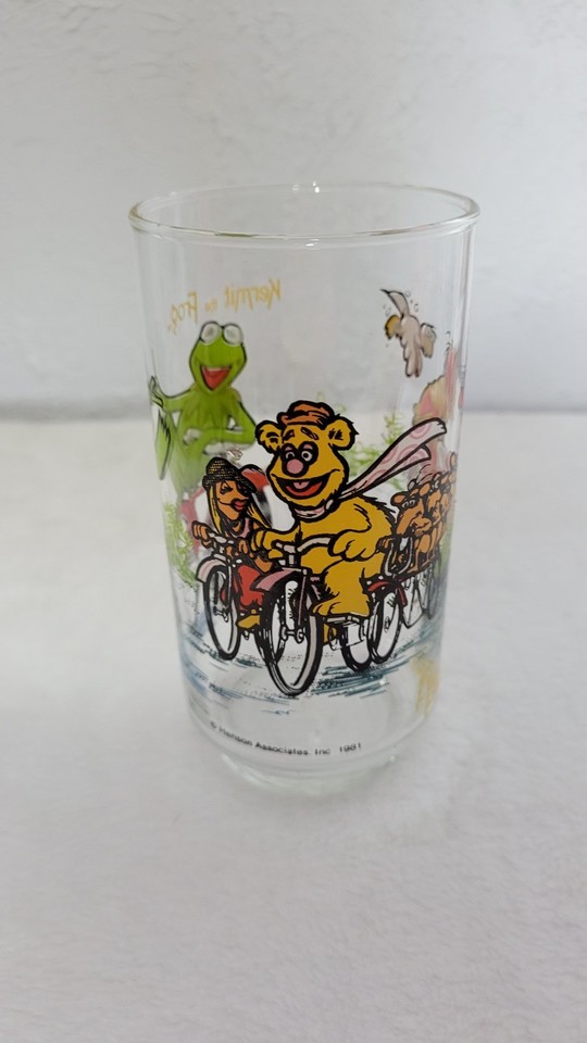 1981 McDonalds The Great Muppet Caper Drinking Glass Tumbler Jim Henson ...