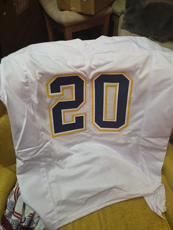 Natrone Means San Diego Chargers Signed Custom Jersey JSA Auto ...