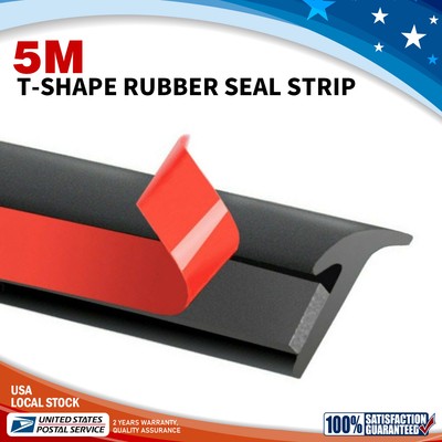 16FT T-shape Rubber Molding Seal Trim Universal for SUV Car Windscreen ...