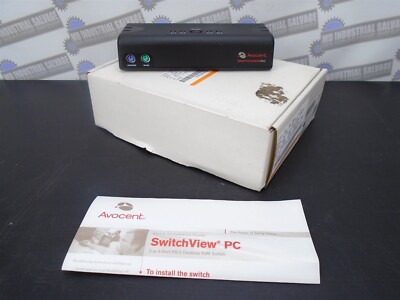 AVOCENT - 4SVP10-001 - SwitchView DESKTOP SWITCH PS/2 KVM - (NEW in BOX ...