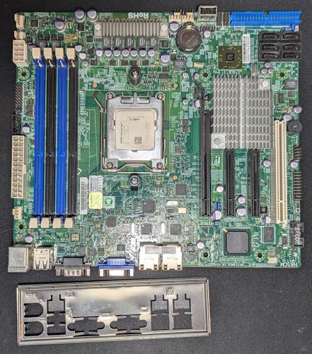 Supermicro MicroATX H8SCM Server Motherboard Socket C32 AMD SR5650 4334 ...