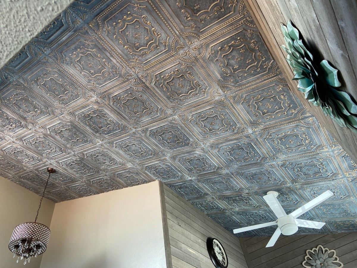 Fake Tin Ceiling Tiles | Shelly Lighting