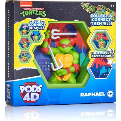 WOW Stuff! Pods 4D Connectable Collection - TMNT - Raphael | eBay