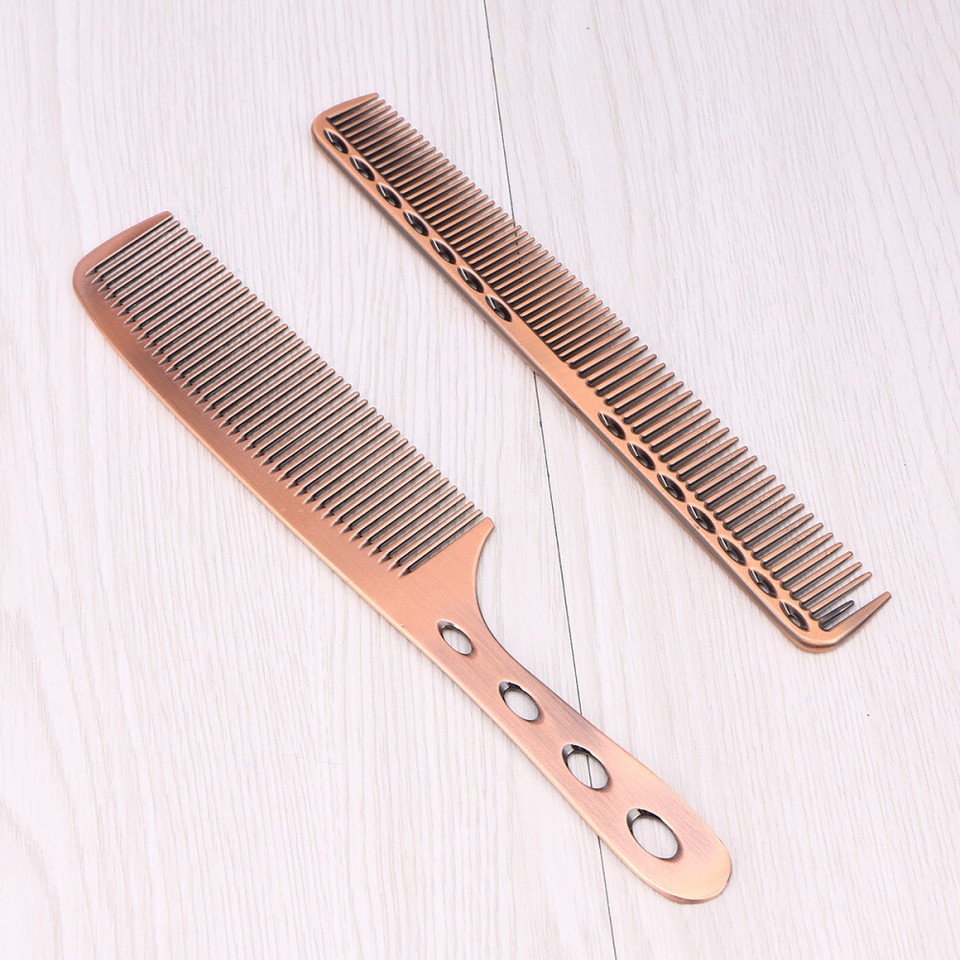 Hairdressing Barbers Combs Metal Barber Comb Barber Comb Set | eBay UK