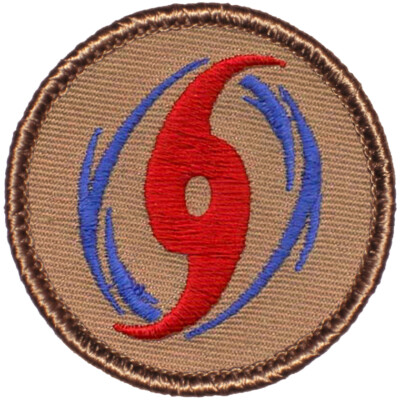 Hurricane Patrol Patch - 2" Round Embroidered Patch | eBay