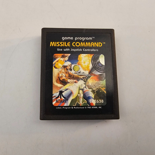 Missle Command Atari 2600 Game Cartridge | eBay