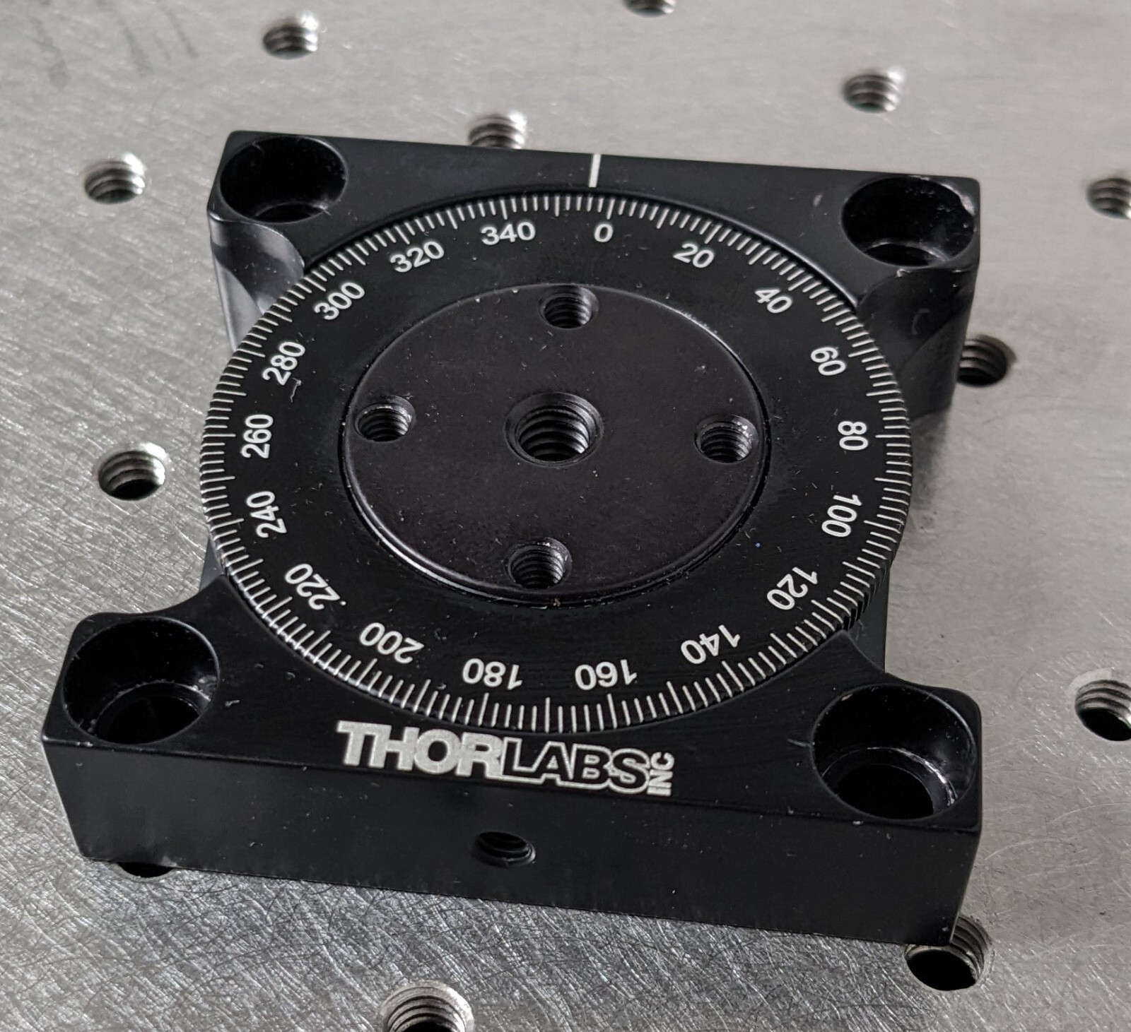 thorlabs 2" RP01 rotary platform $109.20 list newport optical table ...