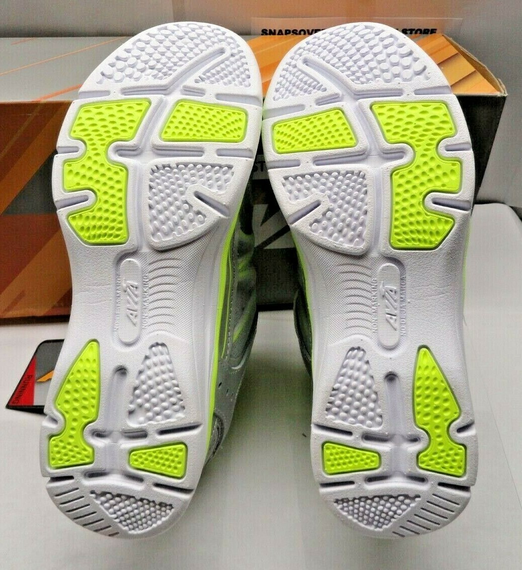 AVIA FLASH WOMENS SILVER/LIME GREEN ATHLETIC SHOES, SIZE 6, NEW W/ FREE ...