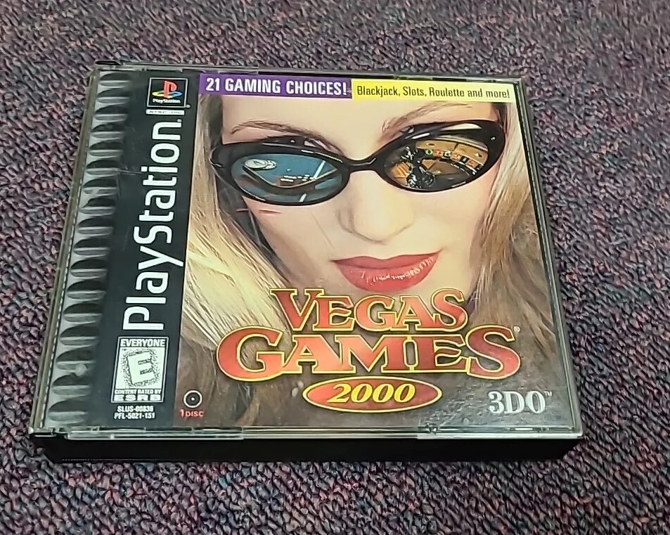 Vegas Games 2000 (PlayStation) PS1 (Tested & Works Well!) Ships ...