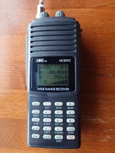 AOR AR8000 Wide Range Receiver Amateur Ham Radio - Used Working | eBay