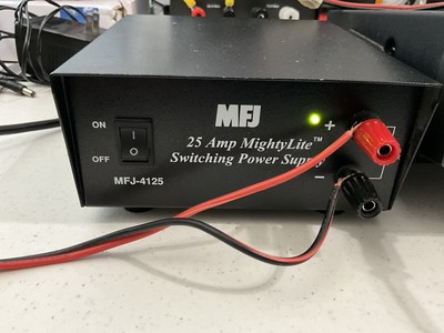 MFJ-4125 MightyLite Switching Power Supply for Ham Radio 13.8 VDC 25A ...