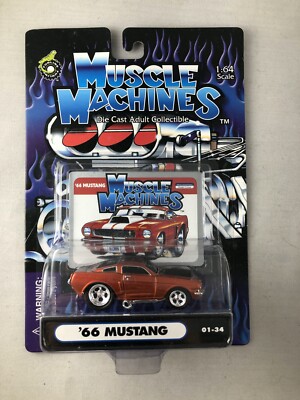 Muscle Machines ’66 Mustang 01-34 | eBay