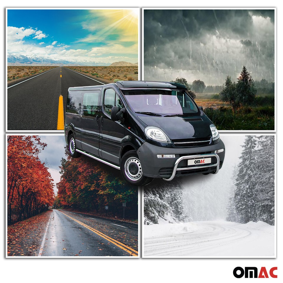 Front Windshield Sun Visor Protector for RAM ProMaster 2014-2025 Black ...