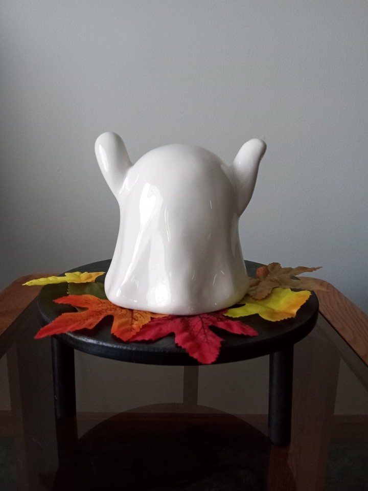 Full Moon Furnishings Halloween Ceramic Ghost Kitchen Sponge Scrubby ...