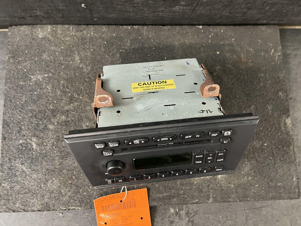 2002 THUNDERBIRD *PARTS ONLY* AM-FM-CD 6 DISC PLAYER STEREO RADIO ...
