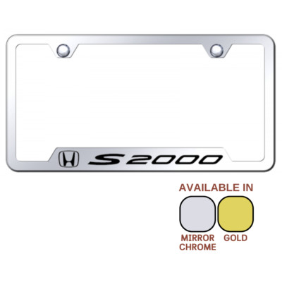 Honda S2000 Laser Etched Logo Notched License Plate Frame Official ...