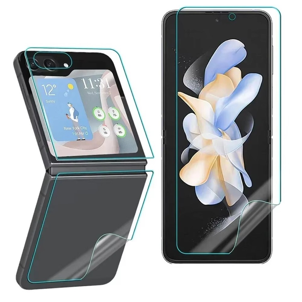 Hydrogel Front and Inside Screen Protector For Samsung Galaxy Z Fold 7 ...