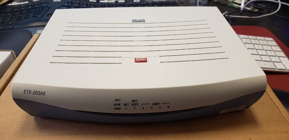 NEW RAD ETX-203AX CARRIER ETHERNET DEMARCATION ETX-203AX/GE/2SFP ...