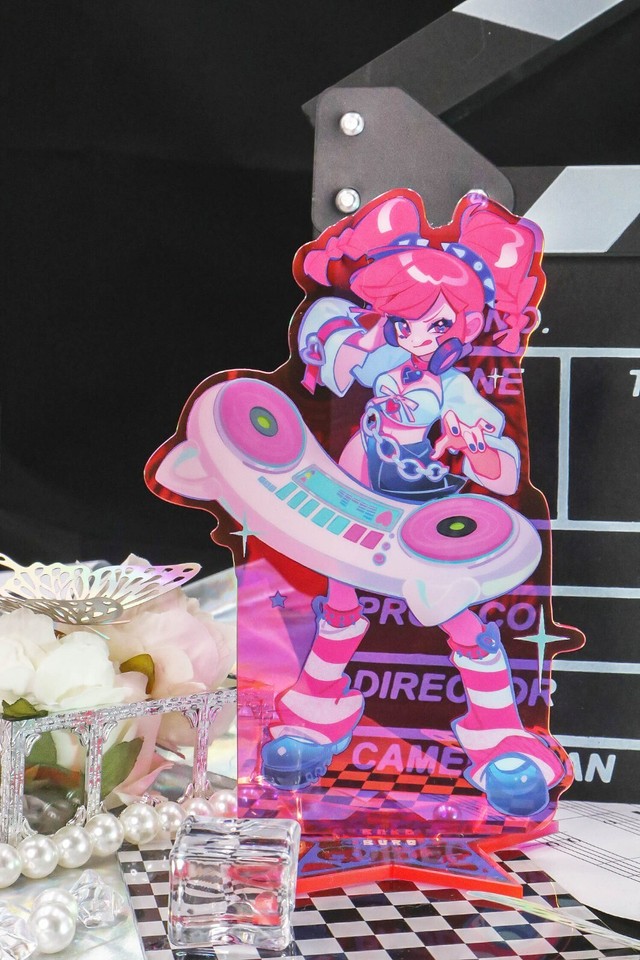 Muse Dash Rin Buro Marija Acryllc Stand Figure Toy MuseDash Display ...