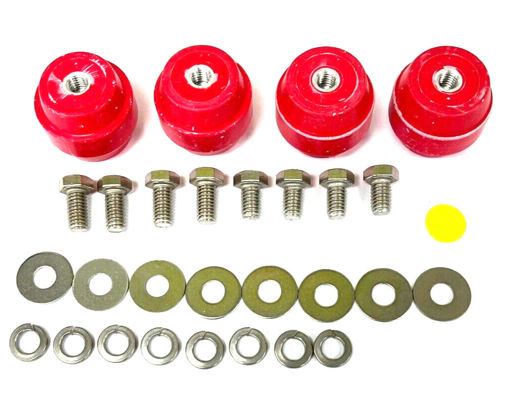 HIGH VOLTAGE STANDOFF INSULATORS THREADED 3/8"-16 DIA 1-3/4" HEIGHT 1-1 ...