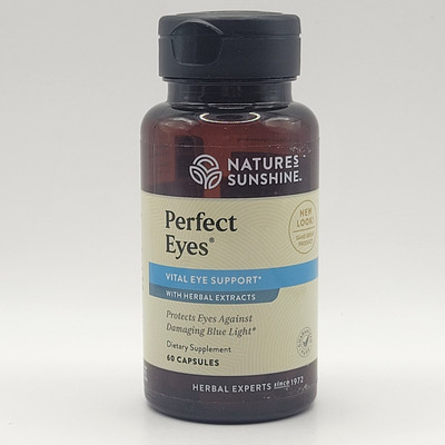 Nature's Sunshine PERFECT EYES Supplement for Vital Eye Support 60 Caps ...