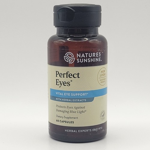 Nature's Sunshine Perfect Eyes Supplement for Vital Eye Support 60 Caps ...