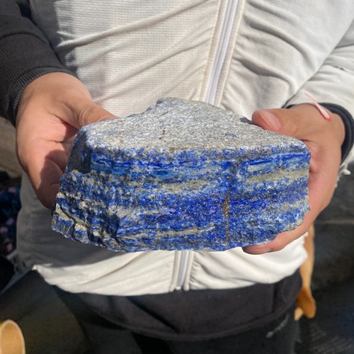 3.9lb Natural Lapis Lazuli quartz crystal Rough Gemstone Mineral ...